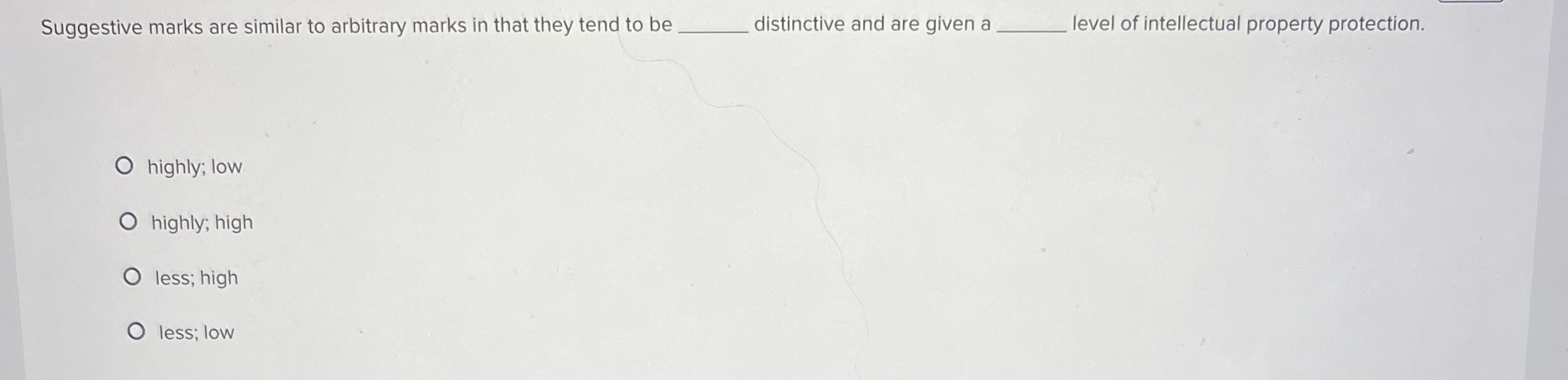 Solved Suggestive marks are similar to arbitrary marks in | Chegg.com