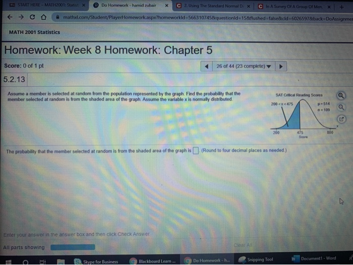 Solved START HERE MATH2001: Statist X Do Homework - hamid | Chegg.com