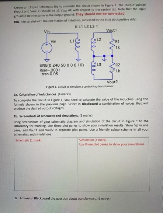 Solved Please help me out ASAP using the LTspice software. | Chegg.com