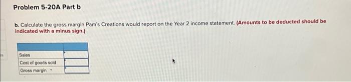 Solved Required information Problem 5-20A Allocating product | Chegg.com
