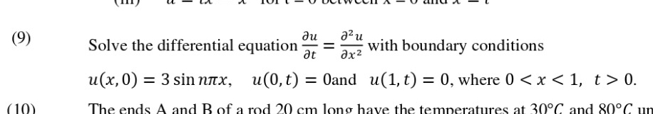 Solved by an EXPERT Q9 ﻿Solve the differential equation | Chegg.com