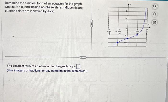 [solved] Determine The Simplest Form Of An Equation For Th