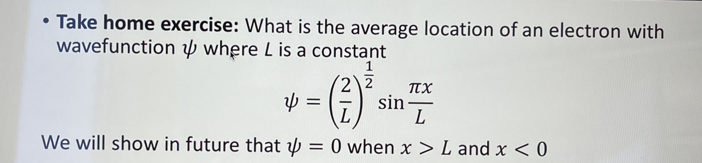 Solved Take home exercise: What is the average location of | Chegg.com