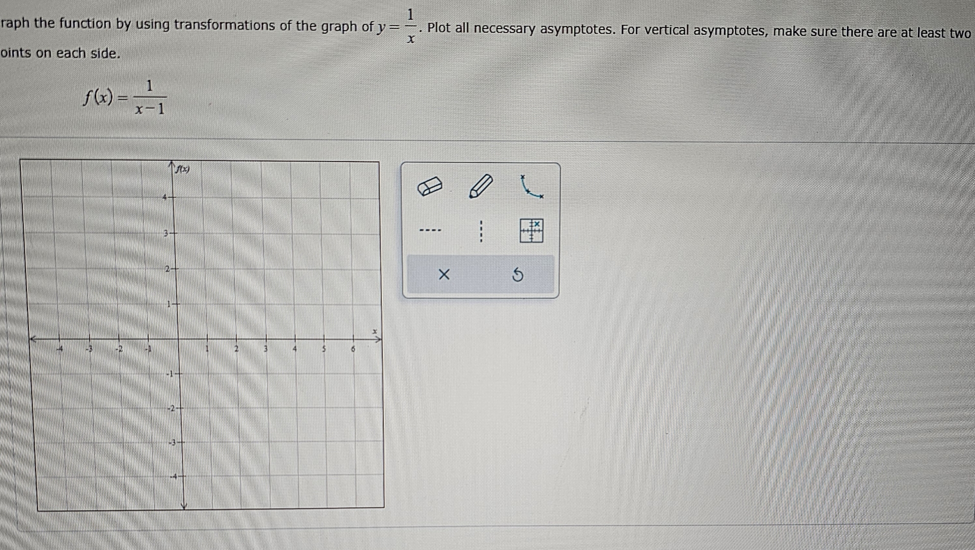 Solved raph the function by using transformations of the | Chegg.com