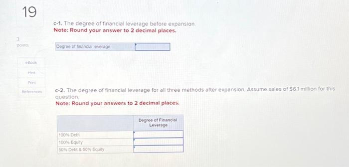 19 3 points eBook Hint Print References Delsing | Chegg.com