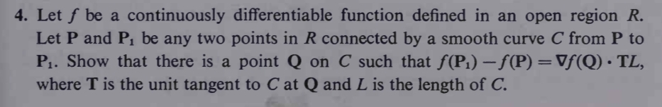 Solved Let f ﻿be a continuously differentiable function | Chegg.com