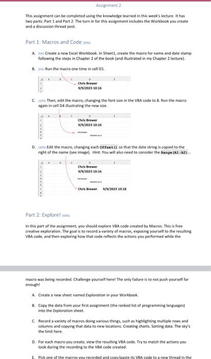 Solved This assignment can be completed using the knowledge | Chegg.com