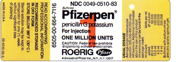 Solved Locate the label for Pfizerpen on page 439. Use this | Chegg.com