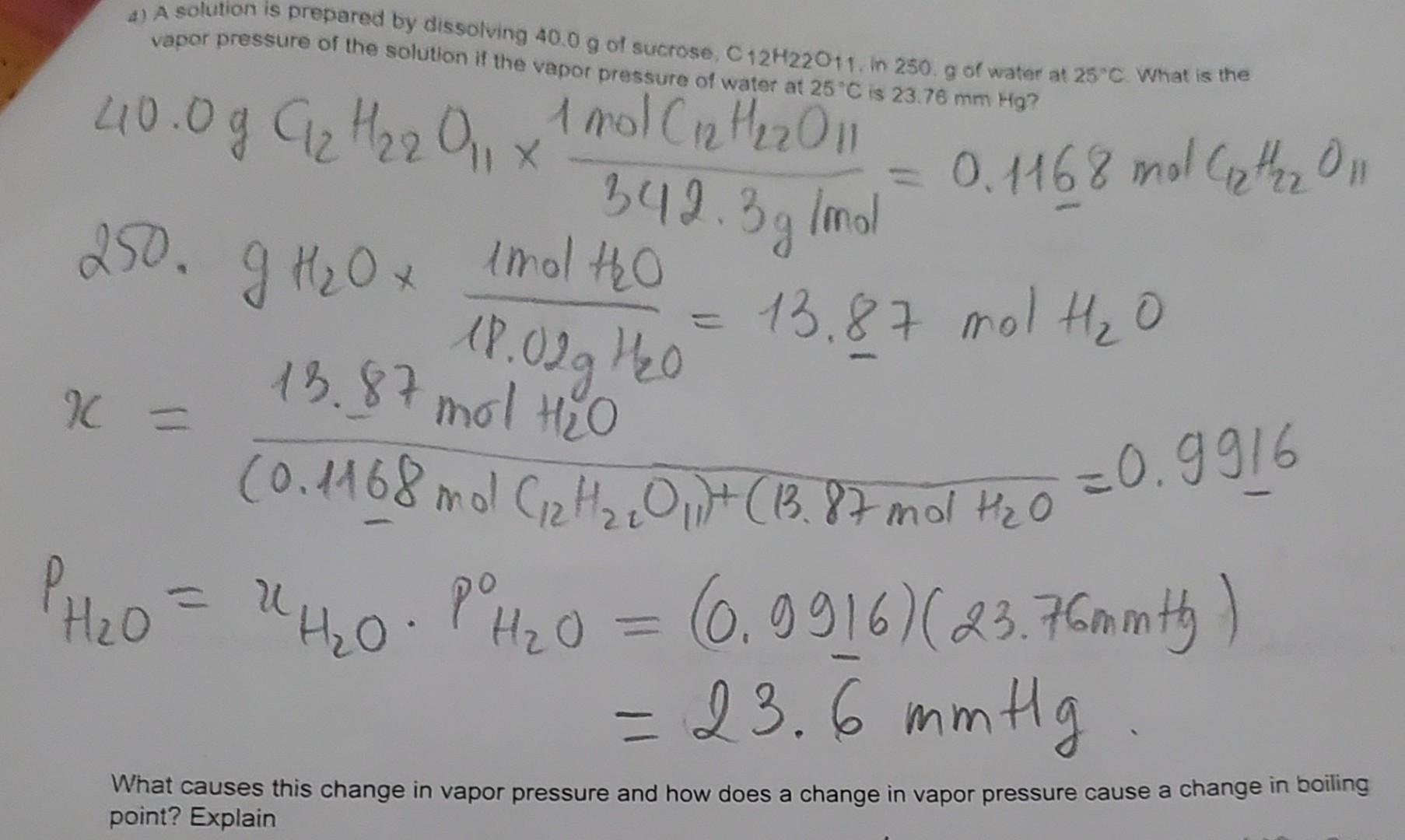 Solved 2) Which of the following pairs of liquids are likely | Chegg.com