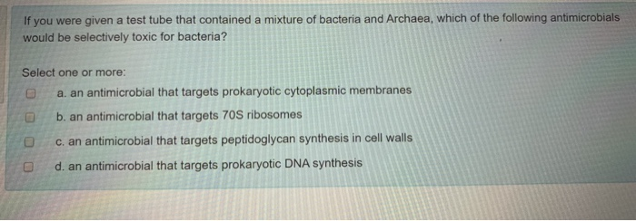 Solved If you were given a test tube that contained a | Chegg.com