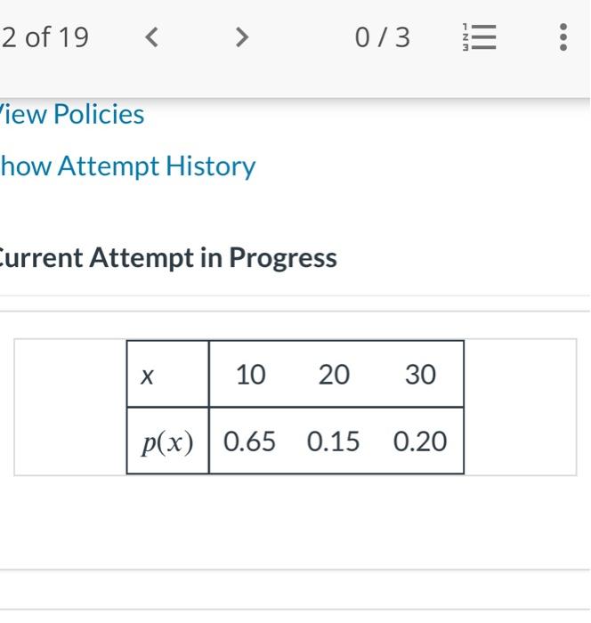 Solved urrent Attempt in Progress | Chegg.com