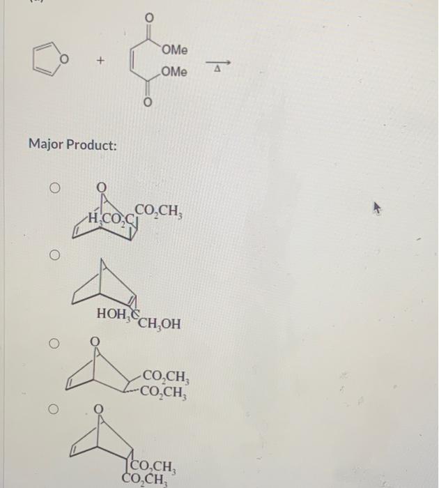 Solved (a) Major Product:Minor Product:Major Product:Minor | Chegg.com