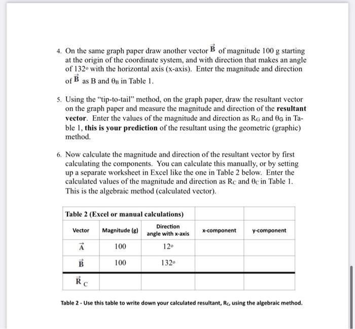 Equipment 1. Force Table 2. Three hangers 3. A set of | Chegg.com