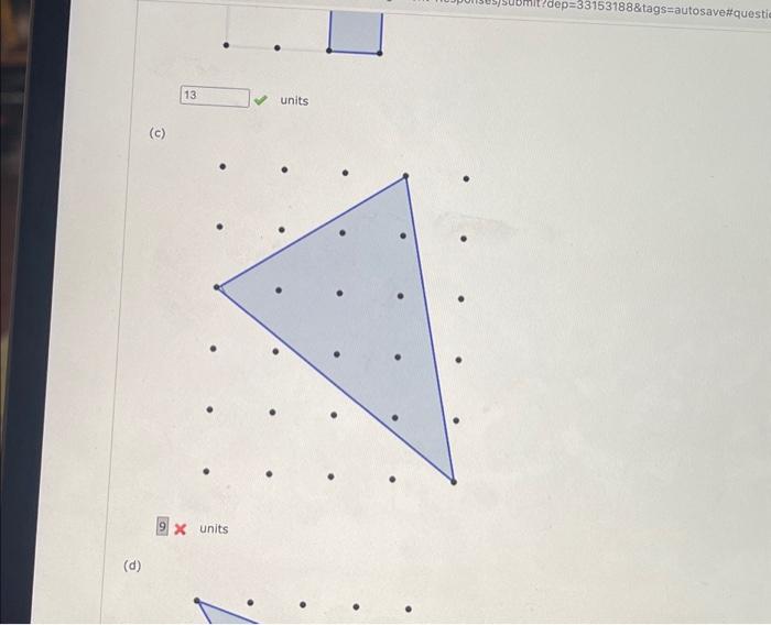 Solved Determine the area enclosed by each polygon. use the | Chegg.com