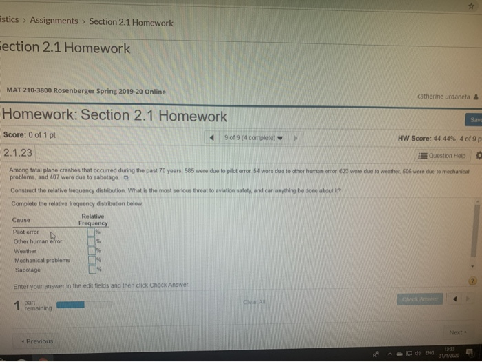 Solved Stics Assignments Section 21 Homework Ection 21 7496