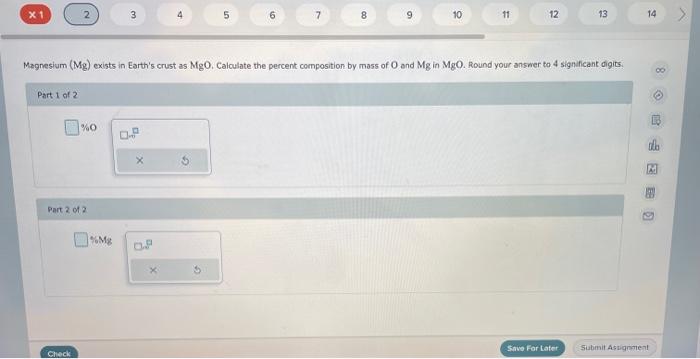 Solved Which of the following has greater mass: 3 atoms of | Chegg.com