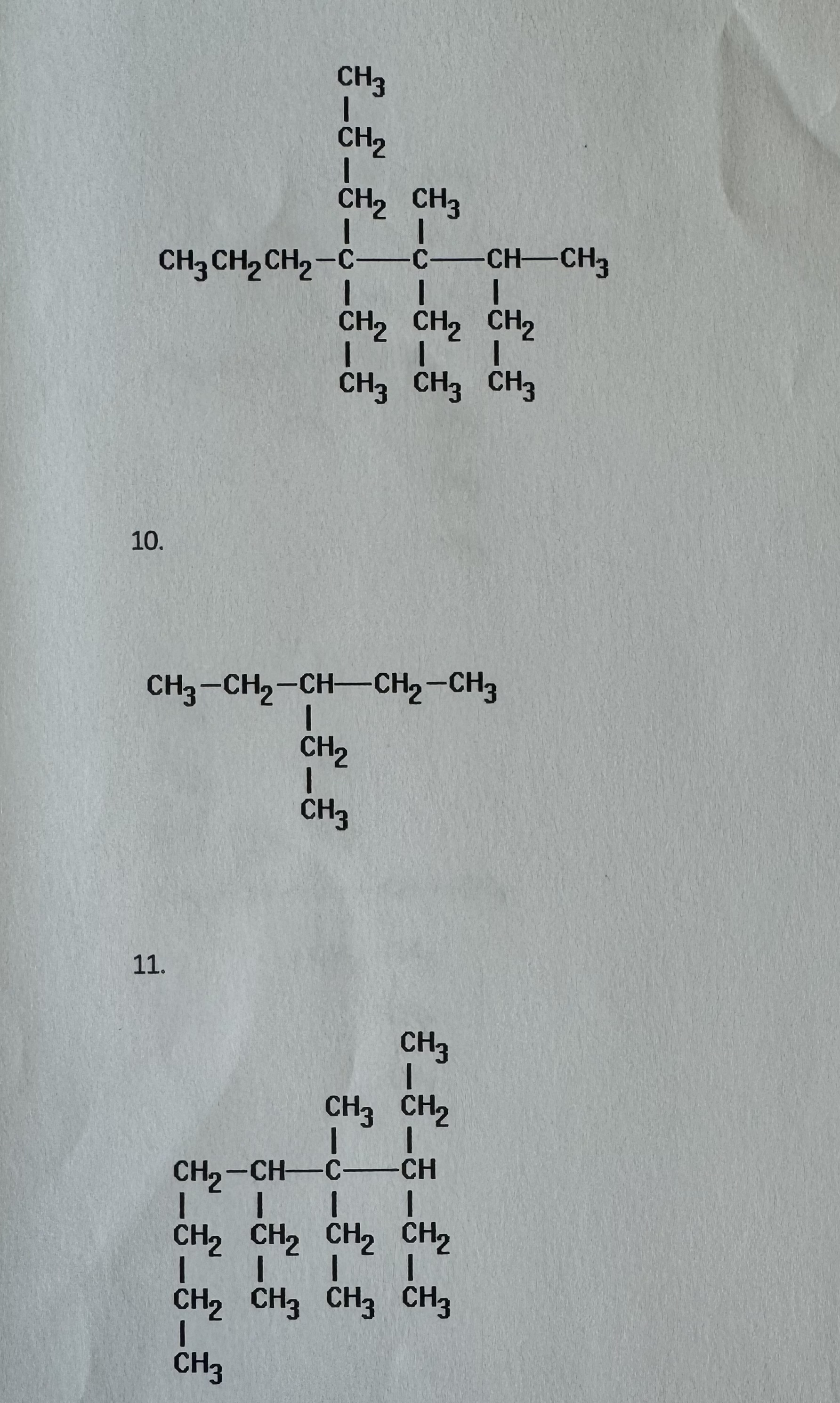 Solved Nomenclature of Alkanes, Name the follwing Alkanes | Chegg.com Solved Nomenclature of Alkanes, Name the follwing Alkanes | Chegg.com