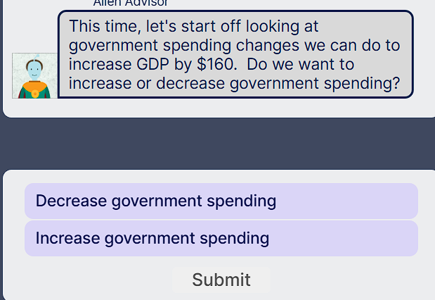 Solved This time, let's start off looking at government | Chegg.com