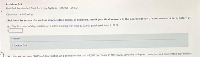 Solved 8.2 and automobile charts go with problem 8-10 and | Chegg.com
