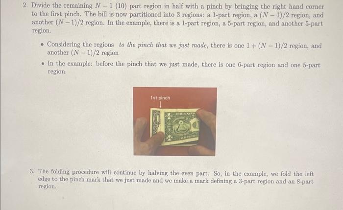 3.1 Folding Paper Money 3.1.1 Folding Paper Money - | Chegg.com