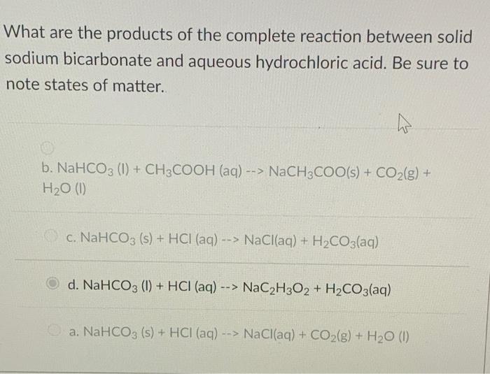 Solved What are the products of the complete reaction | Chegg.com