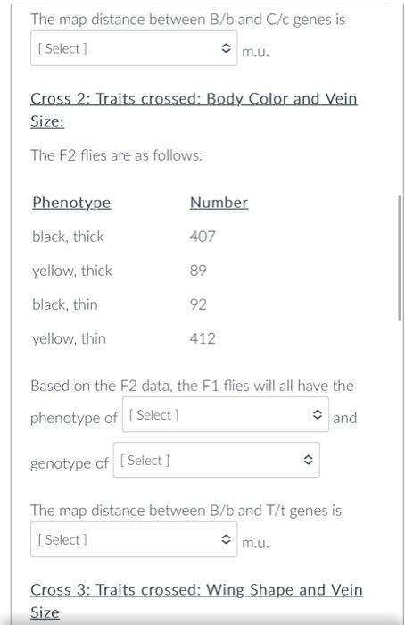Solved Genes for body color (B black dominant to b yellow), | Chegg.com
