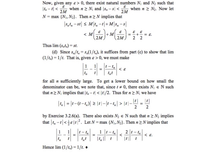Solved 3. Use Theorem 4.2.1 to find the following limits. | Chegg.com