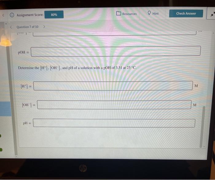 Solved Resources Hint Check Answer K 80% Assignment Score:
