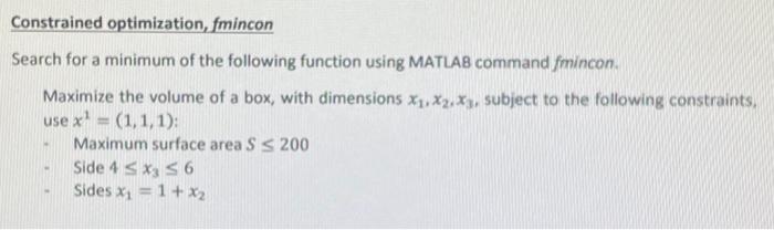 Solved Using MATLAB, please write a code for the following | Chegg.com