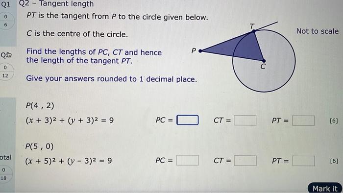 Solved Q1 - Circle equation ABC is a right-angled triangle. | Chegg.com