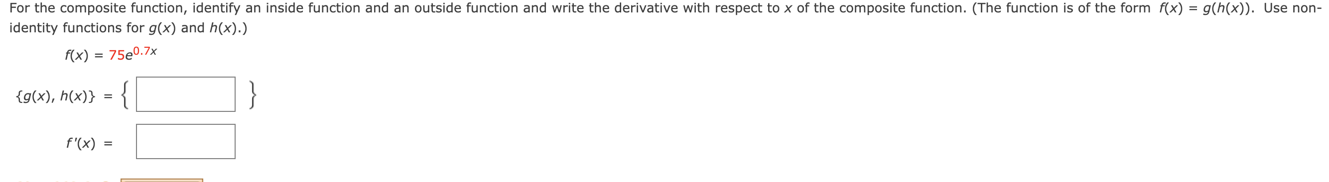Solved identity functions for g(x) ﻿and h(x).) | Chegg.com