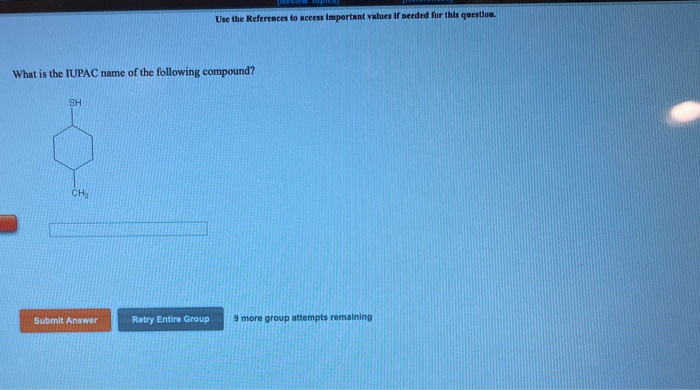 Solved Use the References to Recess Important values if | Chegg.com