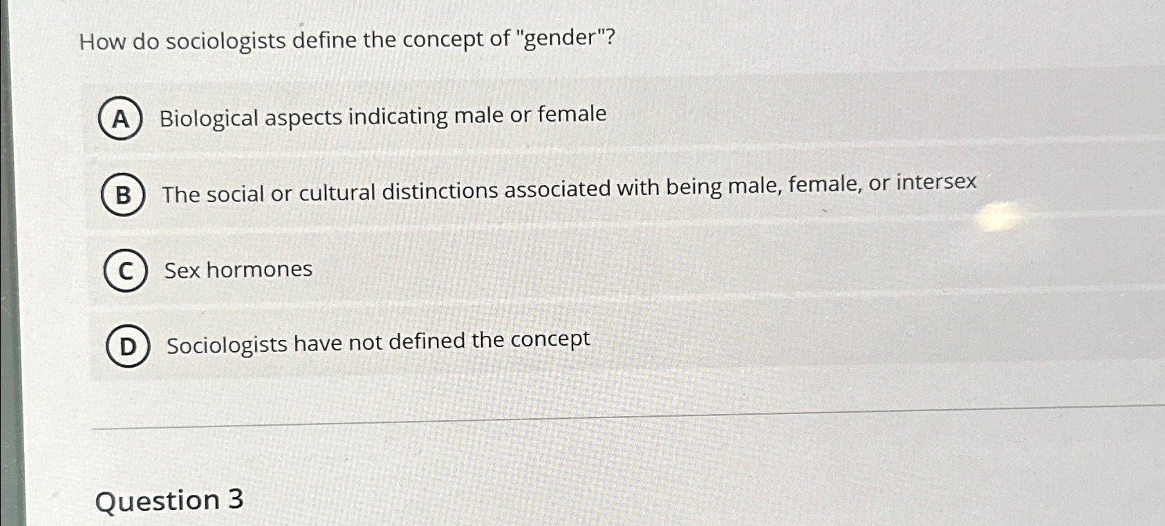 Solved How do sociologists define the concept of | Chegg.com