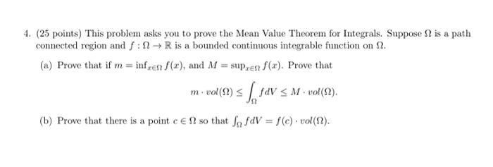 Solved 4. (25 points) This problem asks you to prove the | Chegg.com