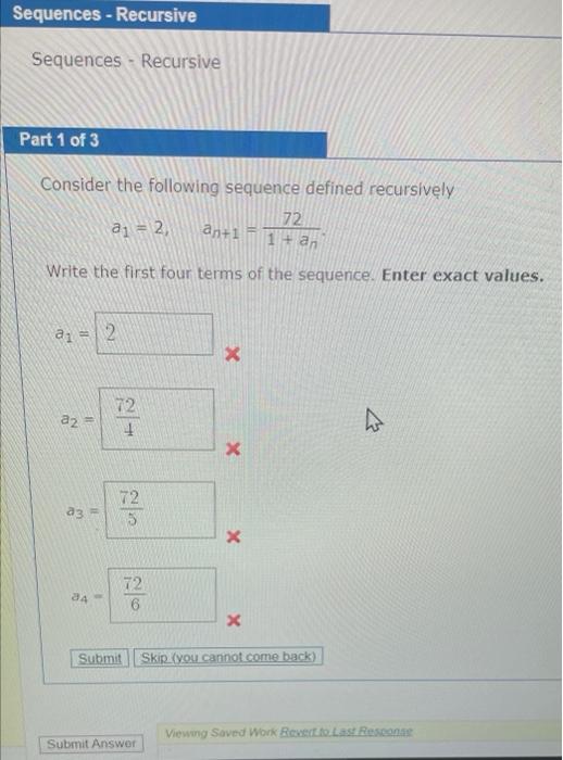 Solved Determine whether the sequence converges or diverges. | Chegg.com