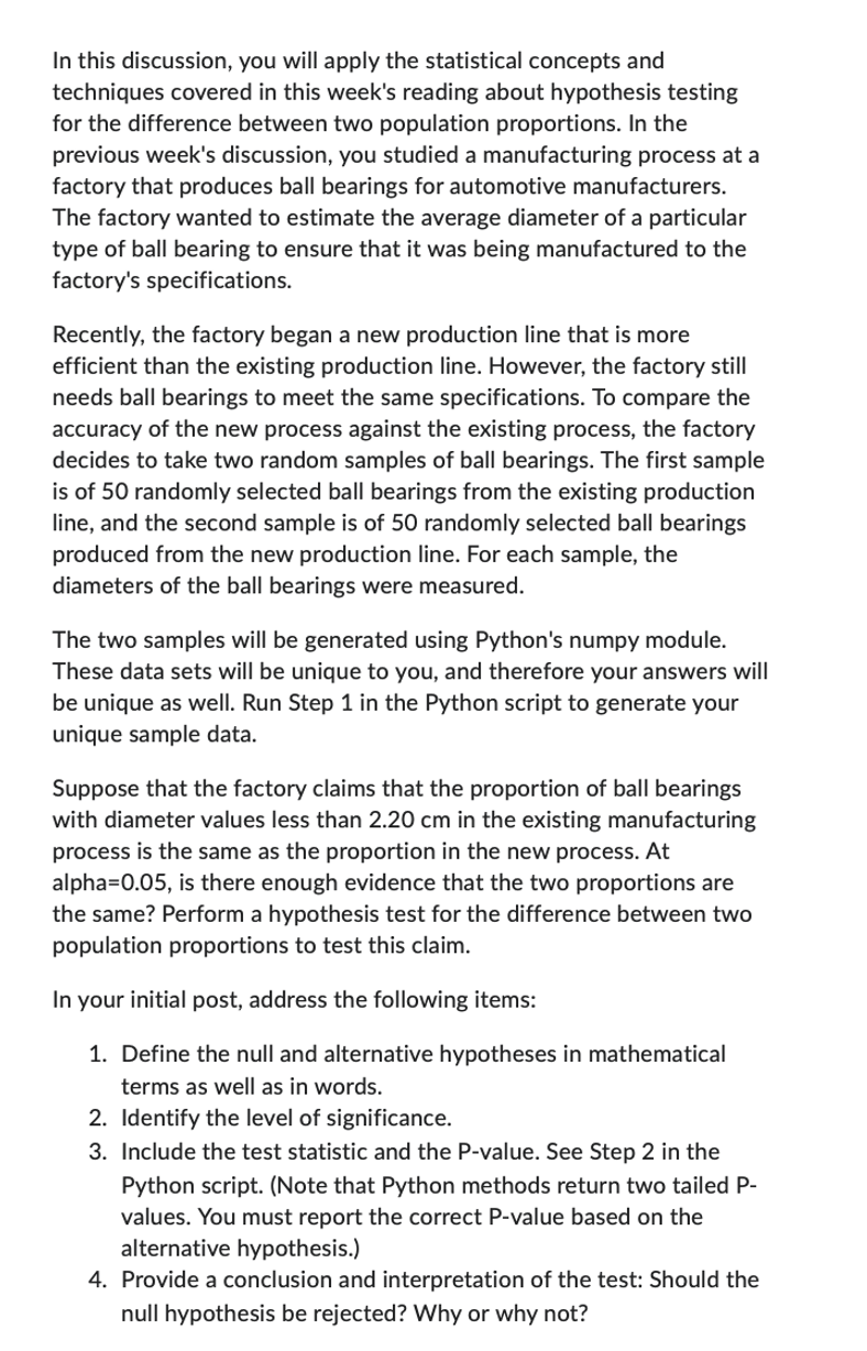 Solved Define the null and alternative hypotheses in | Chegg.com