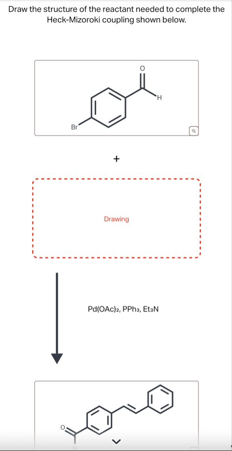 Solved Draw the structure of the reactant needed to complete | Chegg.com