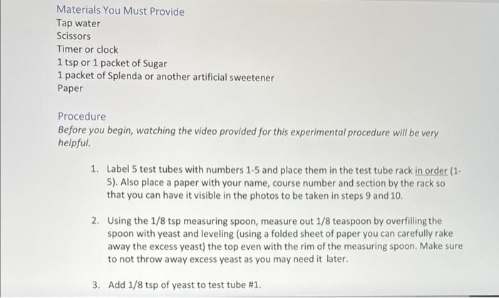 Solved Experiment 1: Catalase Activity Under Different | Chegg.com