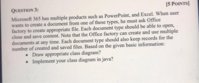 Solved QUESTION 3: 15 POINTS) Microsoft 365 has multiple | Chegg.com