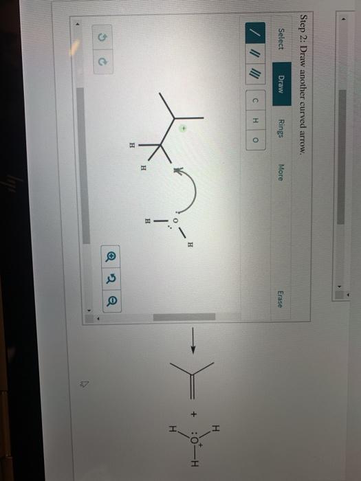 Solved Add one curved arrow to each step to illustrate the | Chegg.com