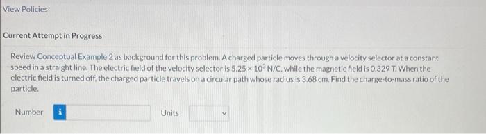 Solved Review Conceptual Example 2 as background for this | Chegg.com
