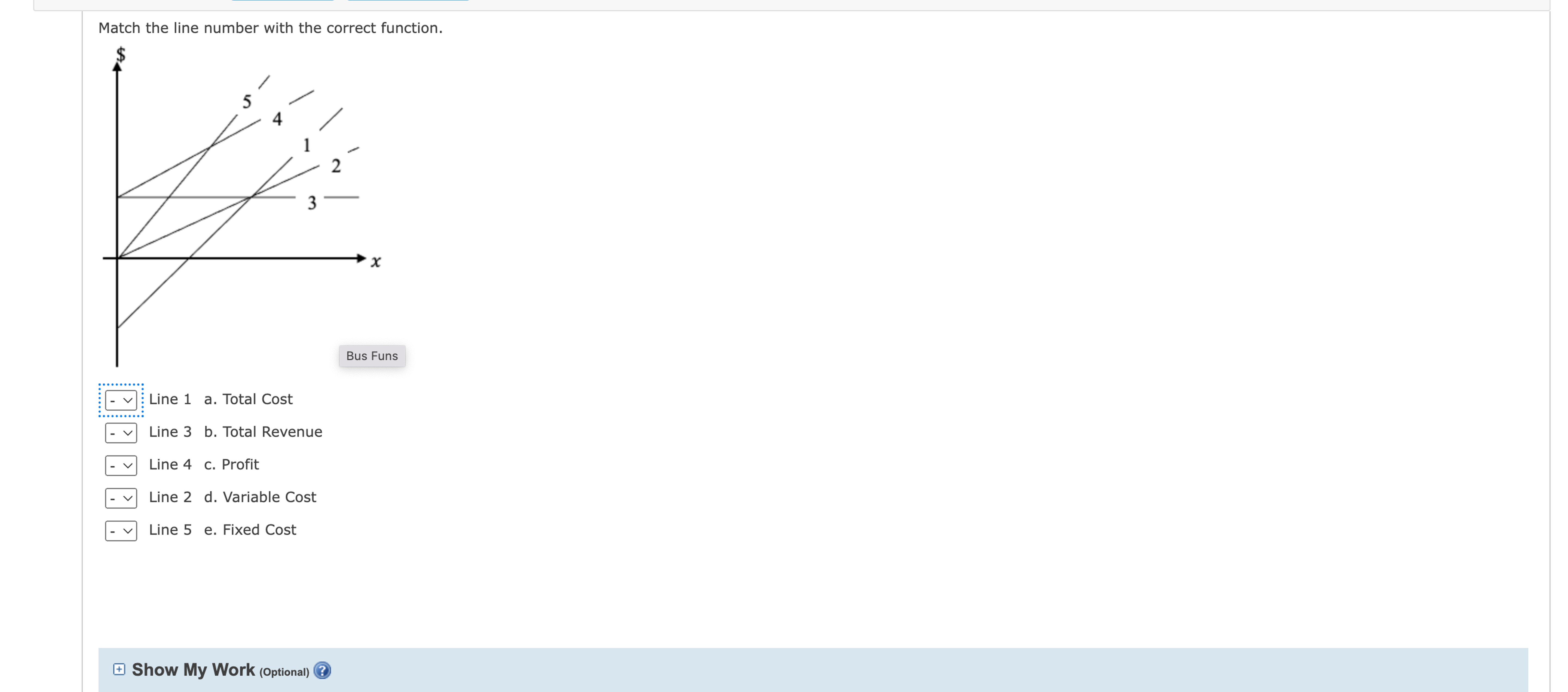 Match the line number with the correct function.ILine | Chegg.com