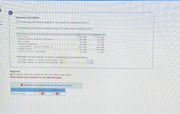 Solved 16 ! Required Information [The following Information | Chegg.com