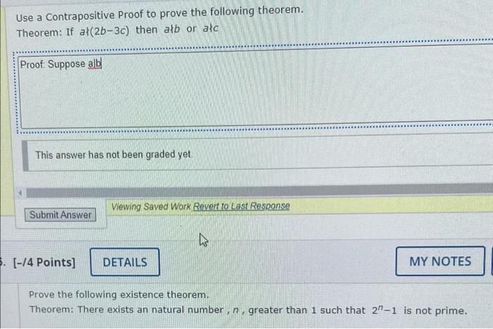 Solved Use a Contrapositive Proof to prove the following | Chegg.com