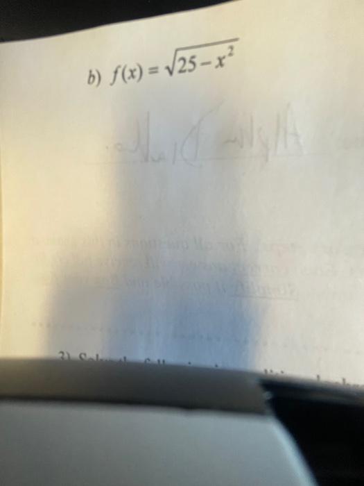 Solved F X 2x2−x−3f X 2x2−x−3f X 25−x2