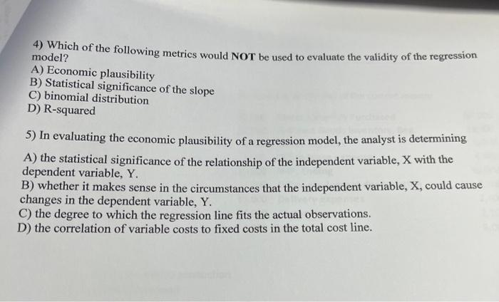 Solved 15%. Multiple Choice 1) Linear regression out put | Chegg.com