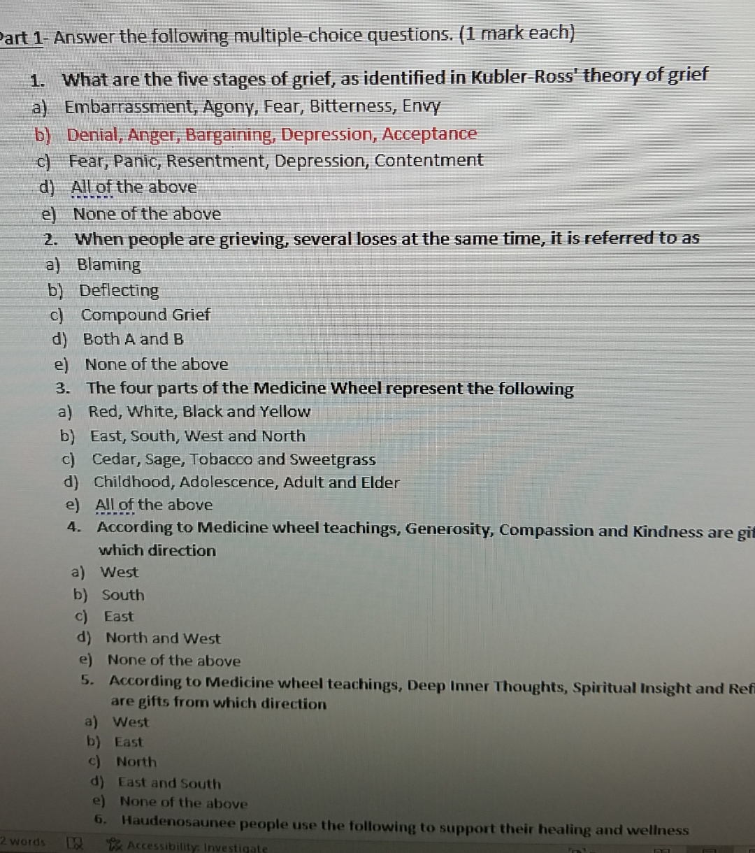 Solved art 1- ﻿Answer the following multiple-choice | Chegg.com