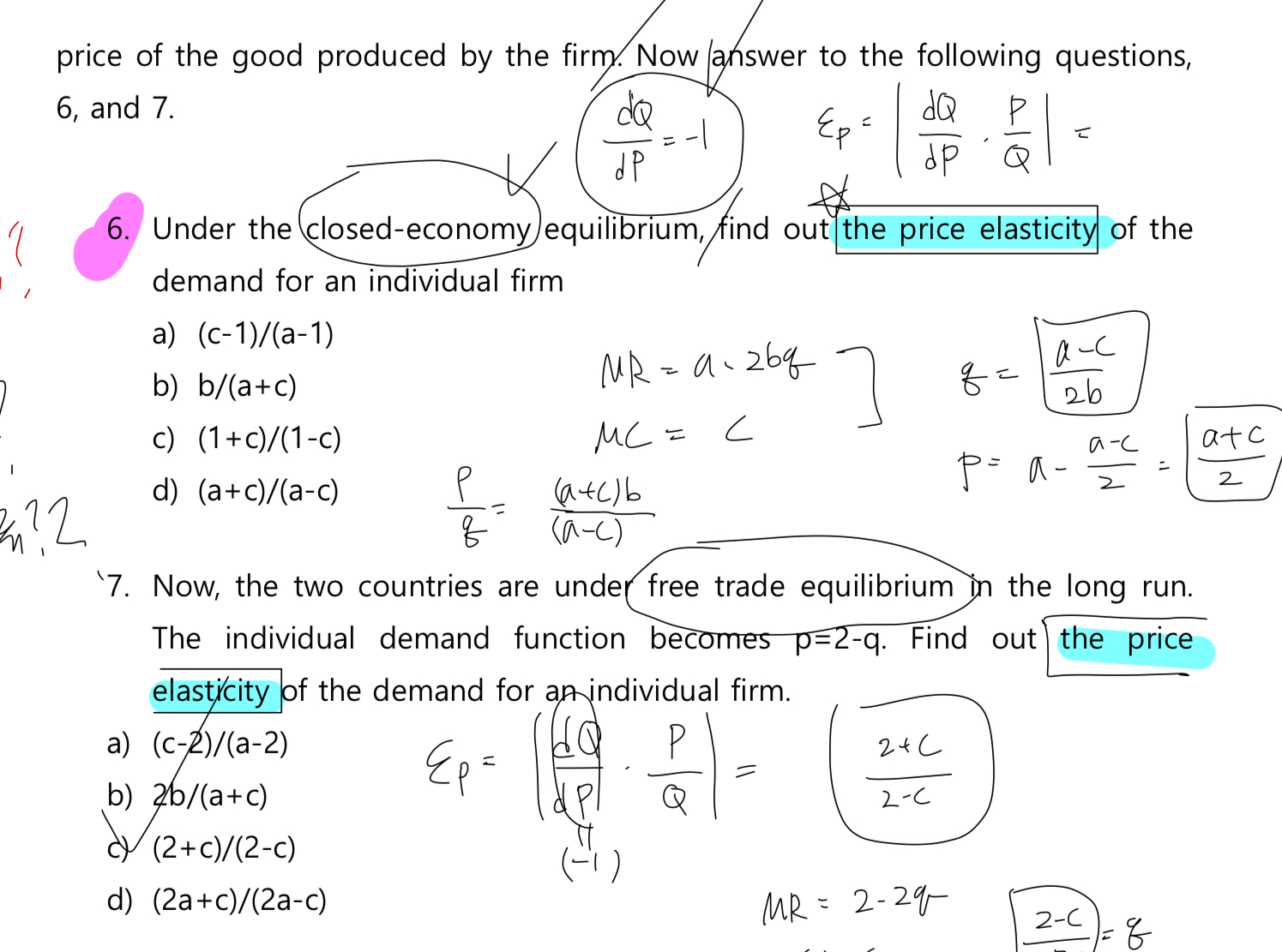 Solved [6 7] ﻿Consider a monopolistic competition model with | Chegg.com