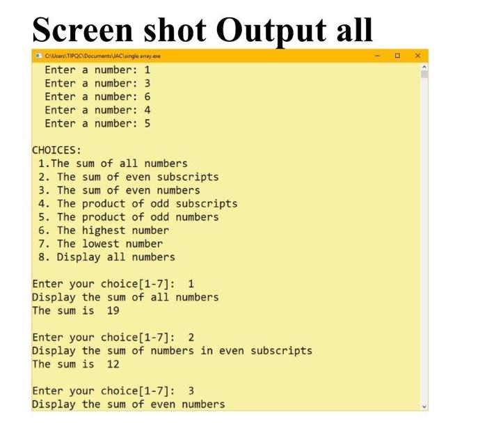 Solved Direction: Complete the program below using case | Chegg.com
