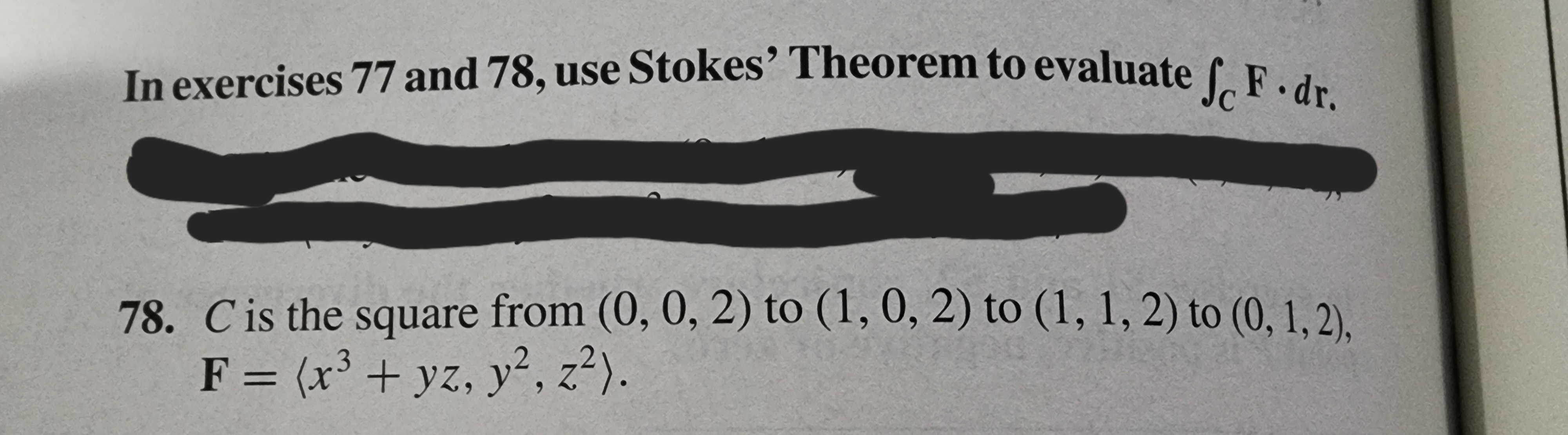 Solved In exercises 78, ﻿use Stokes' Theorem to evaluate | Chegg.com